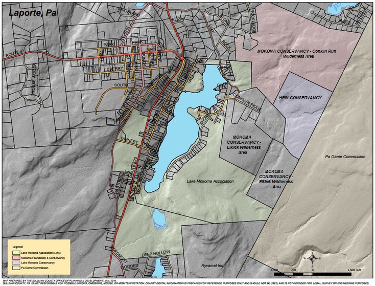 LMA Property Map – Lake Mokoma Association