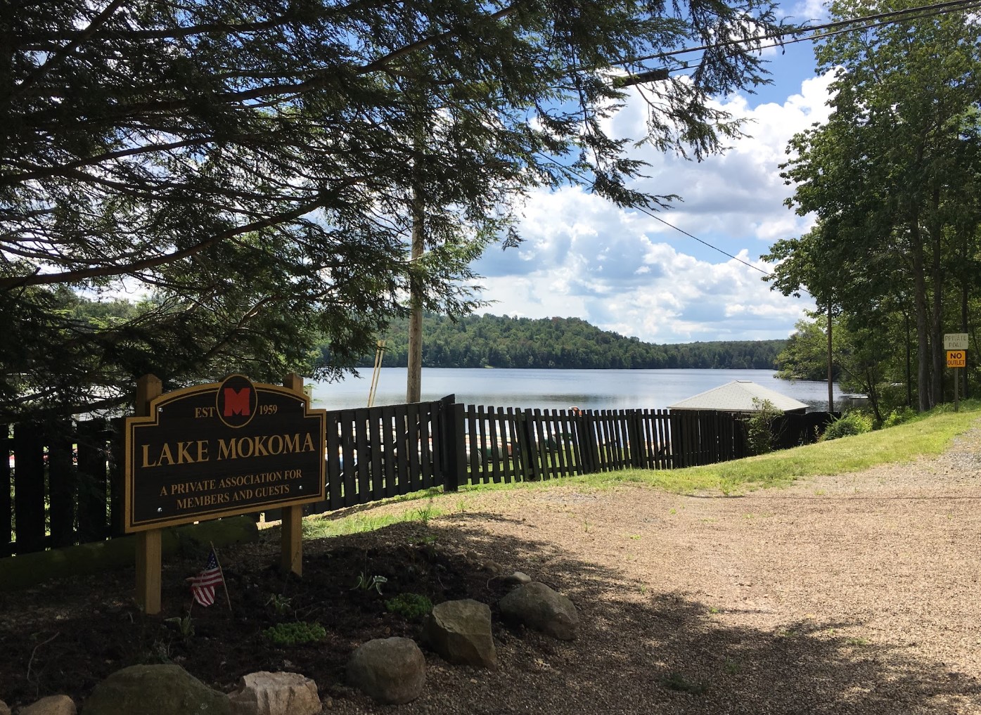 LMA Sign – Lake Mokoma Association